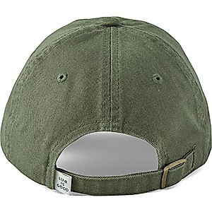 Life is Good. Adirondack Jake Chill Cap, Moss Green
