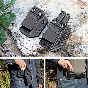 Kydex Multitool Sheath for LEATHERMAN WAVE & WAVE + PLUS/REBAR/SURGE HEAVY DUTY/SKELETOOL Multi Tool Pouch, Multi-tool not included, Kydex and Carbon Fiber Available