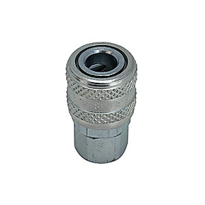 Milton 775 1/4" FNPT A Style Coupler - Box of 10,Silver