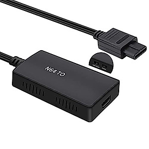 Do Not Apply Portable Adapter N64 to HDMI-Compatible Adapter Provide Signal Processing Flexible Gaming Experience