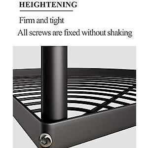 ZANIYO Kitchen Corner Shelf Rack, Multi-layer Pot Rack Storage Organizer Stainless Steel Shelves Shelf Holder (5 Tier)