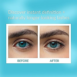 Talika Lipocils Mascara - Eyelash Growth Formula Mascara - 2-in-1 Makeup & Eyelash Care Solution - Black