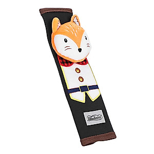 Cartoon Car Seat Belt Cover Shoulder Strap Pad Universal Safety Belt Strap Cushion Pads for a More Comfortable Driving Cute Animal Doll Seat Belt Protector Pad Soft Neck Support Car Seatbelt Cover