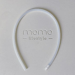 Momo Lifestyle Silicone Tubing Hose Automatic Water Dispenser 5 Gallon Bottle Replacement Tube BPA Free (4 Pack)