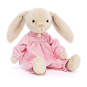 Jellycat Lottie Bunny Bedtime Stuffed Animal, 11 inches | Rabbit & Bunny Plush Toy | Classic Children's Gift