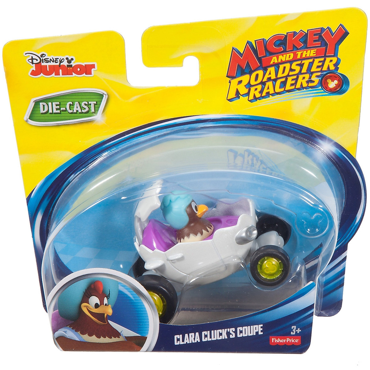 Fisher-Price Disney Junior Mickey & the Roadster Racers, Clara Cluck's Coupe