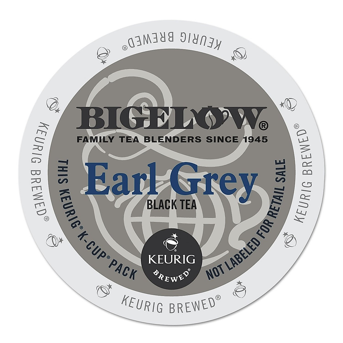 Bigelow 6082CT Earl Grey Tea K-Cup Pack, 24/box, 4 Box/carton