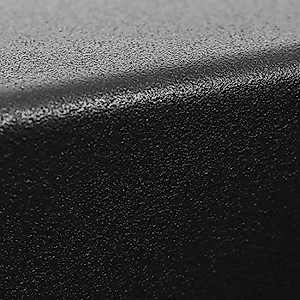 BenchPro Computer Desk, Gaming Desk 25" x 58" Student PC Desk Office Desk Extra Large Modern Ergonomic Gaming Style Table Workstation - Black Frame - Black Top