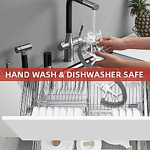 Paddle Attachment for KitchenAid 4.5-5 Quart Tilt-Head Stand Mixer, Flex Edge Beater Kitchen Aid Mixers Accessories with Silicone Edges Bowl Scraper (A)