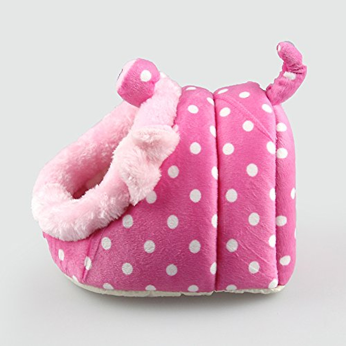 ABLAZE ZAI Small Animals Warm House Guinea Pigs Rabbit Hedgehog Dutch Rat Sleeping Cave Bed (L, Pink)