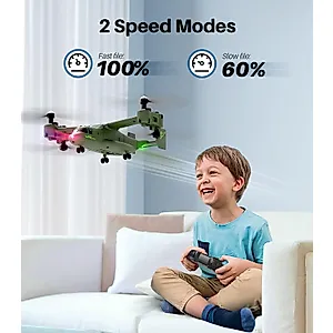 SYMA X550 Military RC Helicopters, 4CH Remote Control Helicopter with High & Low Speed, Multiple Stunt Flying, Altitude Hold and LED Light, Helicopter Model for Display and Collectibles, Green