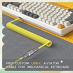 Wireless Gaming Keyboard and Wrist Rest Pad and Custom Coiled USB C Cable,Triple Mode TKL Hot Swappable Tactile Switches,LIGHTSYNC RGB,Mechanical Keyboard Palm Rest for PC PS5 PS4 Xbox Mac-3 in 1 Kit