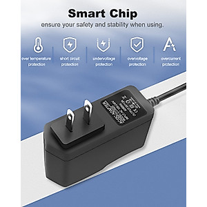 5V 2A DC Power Supply Adapter 5 Volt Universal AC Adapter 100-240V 50-60Hz AC to DC 5V 2A Power Adapter, 5V DC Power Supply 2A Transformer with 5.5mm x 2.5mm DC Outlet Plug