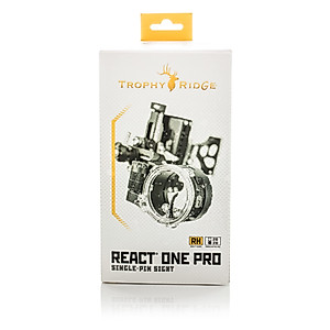 Trophy Ridge React One Pro Archery Bow Sight, Right Hand, 0.019 Pin