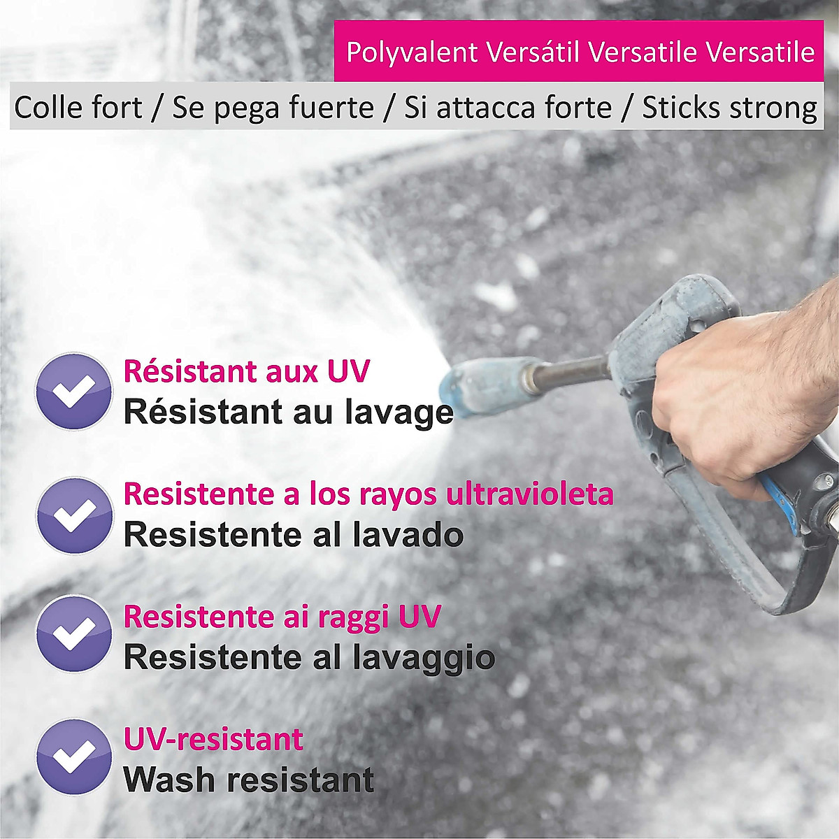 JINTORA Sticker - Decal - JDM - Die Cut - Music domo kun - 165x99 mm - JDM - Die Cut - Car - Truck - Bus - Window - Laptop - Coach - Rear Window - Black