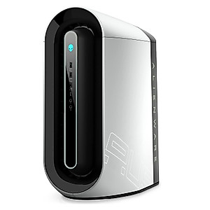 Dell Alienware R10 Gaming Desktop, AMD Ryzen 9 5900 Processor, GeForce RTX 3080, Liquid Cooling, 32GB RAM, 1TB SSD, HDMI, DP, RJ45, Wi-Fi, Wired KB & Mouse, Windows 11 Home, Lunar Light