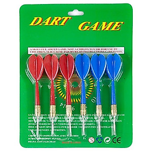 MIDWAY MONSTERS 6 Pack Steal Tip Brass Dart Set