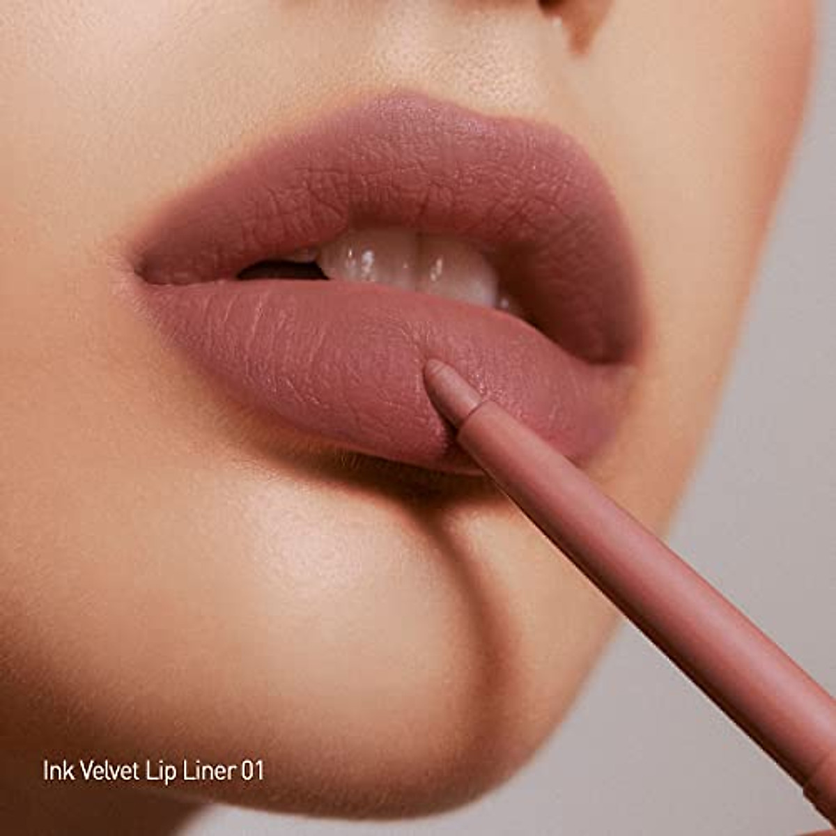 Peripera Ink the Velvet Lip Tint | High Pigment Color, Longwear, Weightless, Not Animal Tested, Gluten-Free, Paraben-Free | 0.14 fl oz (Kit, #1 Liner Kit)