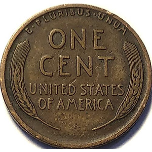 1915 P Lincoln Wheat Cent Penny Seller Fine