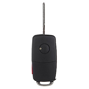 SCITOO Replacement for 2X4 Button Key Fob Keyless Entry Remote Fob 02-10 Volkswagen Jetta Passat Golf NBG735868T