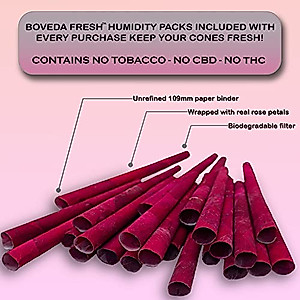 New Packaging! 3-Pack l Organic Rose Petal Cones l With Two-Way Humidifier l Natural Rosebud Cones