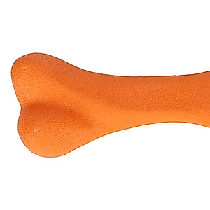 Dog Dental Chews Toy, Teeth Grinding Cleaning Dog Bone Toy Bite Resistant Interactive Rubber for Pet Supplies for Dog (S)