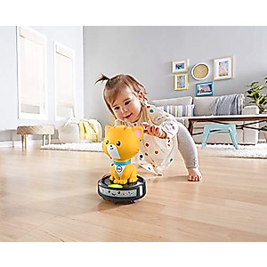 Fisher-Price Laugh & Learn Crawl-After Cat on a Vac, Musical Toy for Crawling Babies and Walking Toddlers