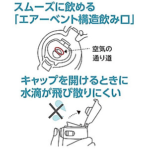 Zojirushi SM-TA48PA Stainless Steel Vacuum Insulated Mug, 16-Ounce, Pink