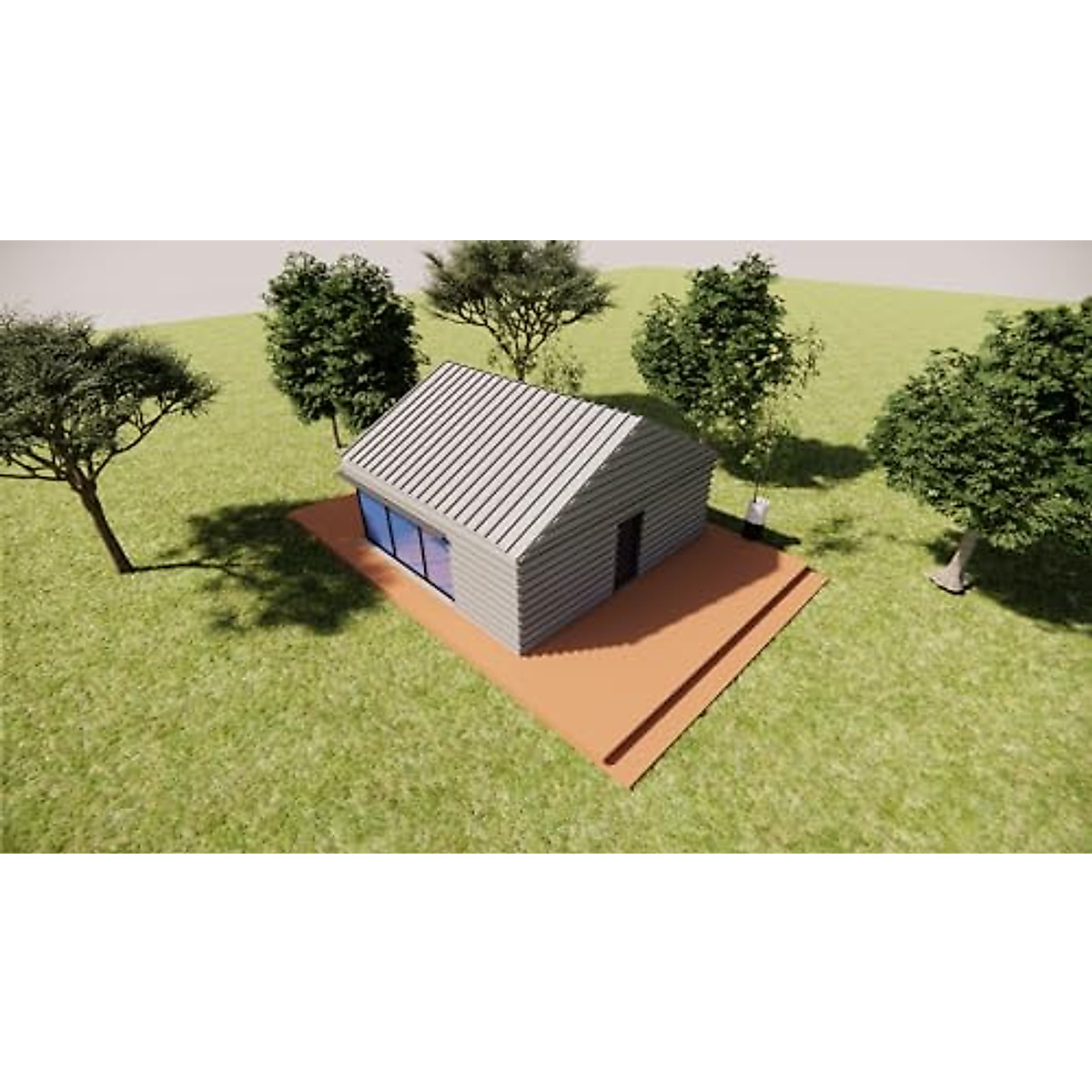 Zethan-A-400 sq.ft. from Compact to Spacious, Cozy to Luxurious: 400 sq.ft. Small Houses, 900 sq.ft. Two-bedrooms, or 1600 sq.ft. Three-bedrooms. Built Steel, Your Dream Home is Ready in 3 to 15 Days.