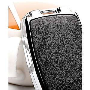 ontto Full Protection Key Fob Cover Fit for VW Key Case Smart Remote Key Shell Fit for Volkswagen Key Holder Red(1 keycover& 1 Keychain)