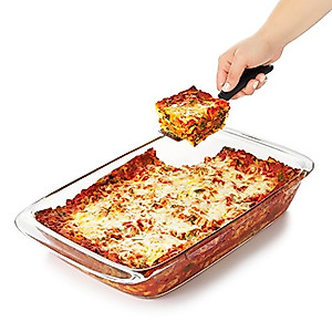 OXO Good Grips Stainless Steel Cut and Serve Turner, Black