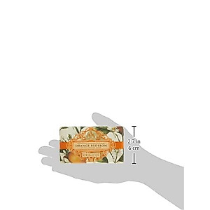 AAA Floral - Triple-Milled Luxury Soap Bar - Orange Blossom - 200 g / 7 oz (SLS and Paraben Free)