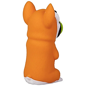 Hog Wild Corgi Ball Popper Toy - Includes 4 Soft Foam Balls - Squeeze to Pop Air Powered Balls Up to 20 Feet - Launcher Safe for Indoor/Outdoor Play - Party Favor Gift for Kids, Girls, Boys Ages 5+