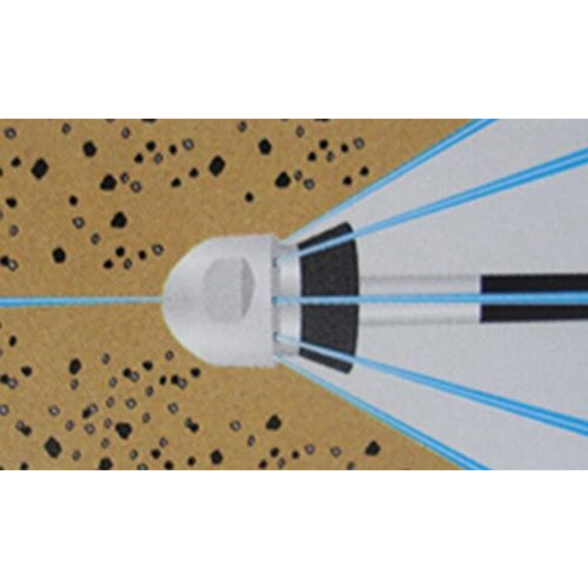 CREEXEON SN-007 Pressure Washer Sewer Jetter Nozzle,Drain Cleaning Water Jetter,5000 PSI 1/4'' Quick Disconnect Plug