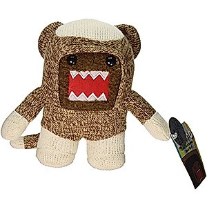 Domo 6.5 Inch Plush Figure Sock Monkey