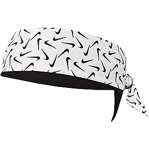 NIKE Swoosh DRI-FIT Printed Reversible Head Tie - Unisex - Sweat Wicking - One Size Fits All