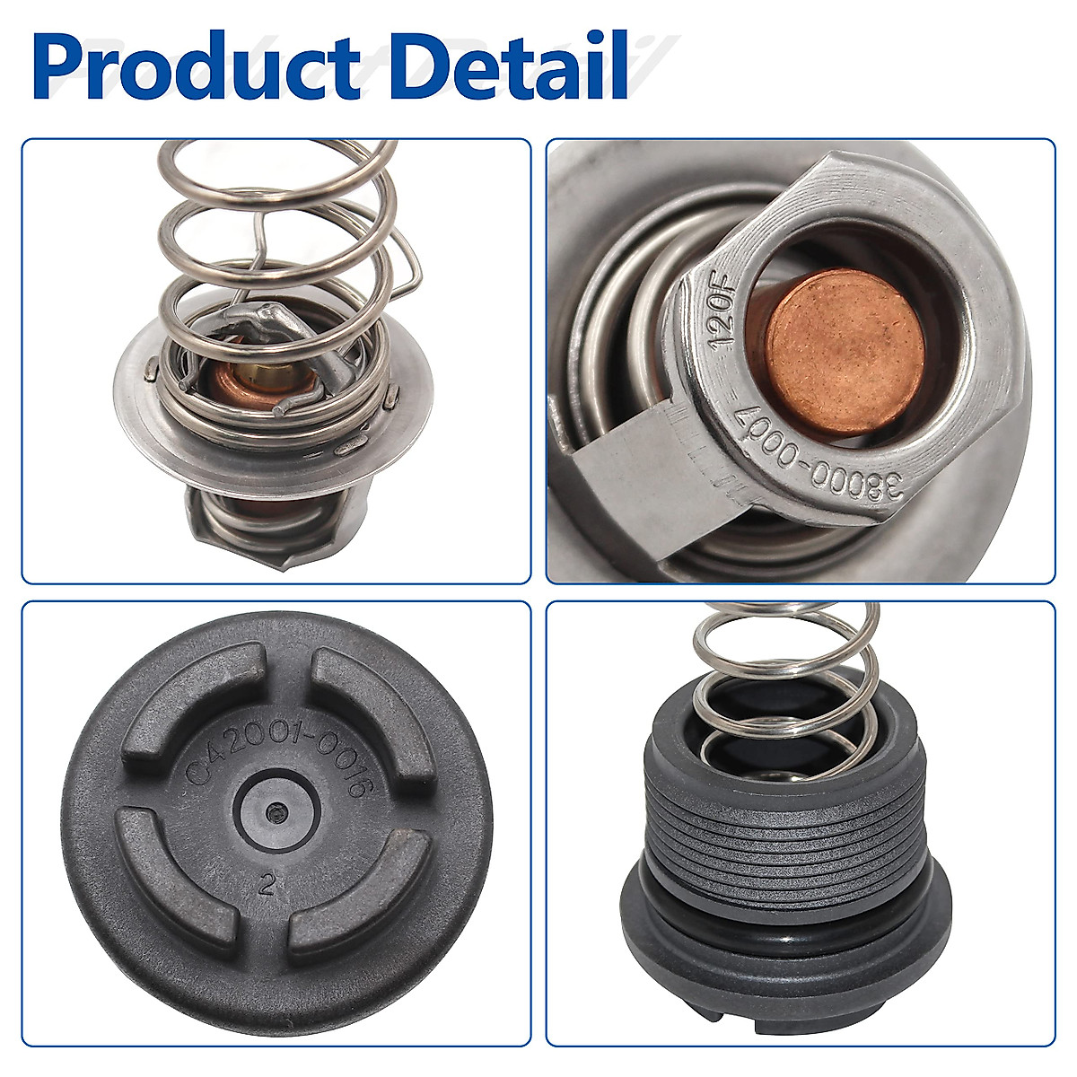 ARU Thermal Regulator #77707-0010 Compatible with MasterTemp Pool and Spa Heaters，Aftermarket Part