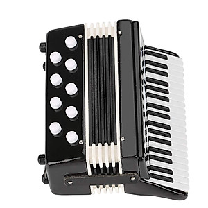 Desktop Decoration, Mini Accordion Model Exquisite Desktop Musical Instrument Decoration Ornaments Musical Gift with Delicate Box