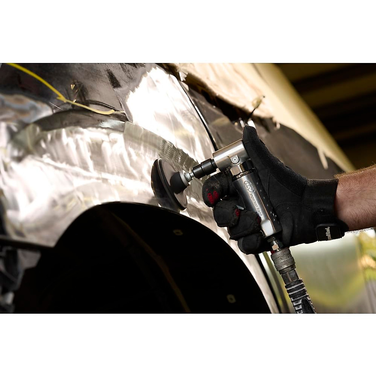 Ingersoll Rand 301B Air Angle Die Grinder, 21,000 RPM, 0.25 HP, 1/4" Collet, Front Exhaust