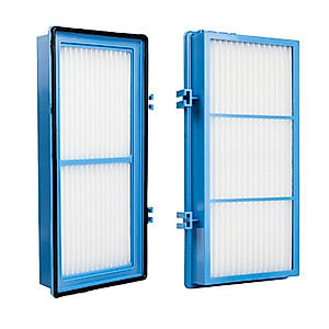 Pulluty True HEPA Filters Compatible with Holmes Aer1 Purifier Filter Replacement Parts # HAPF30AT, HAP242-NUC (2 HEPA Filters + 4 Booster Pre Filters)