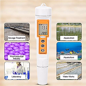 CT6021A PH Meter High Accuracy Water Quality Tester for Swimming Pool Aquarium