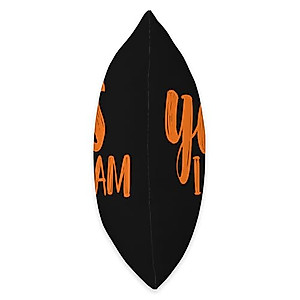 Funny Thanksgiving Gathering Outfits by SMP Yes I Yam Funny Couple Matching Thanksgiving Throw Pillow, 16x16, Multicolor