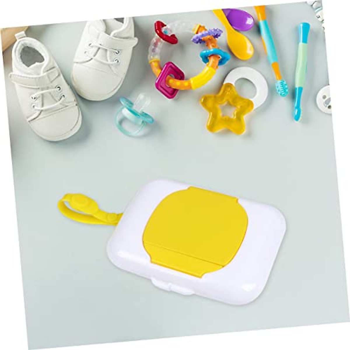 Zerodeko 2pcs Baby Wipes Box Toilet Stand Portable Stroller Hanging Paper Towel Holder Wipes Case Diaper Wipe Case Wipe Bag Holder Outdoor Tissue Case Wipes Holder Box Wet Wipes Box Outdoor