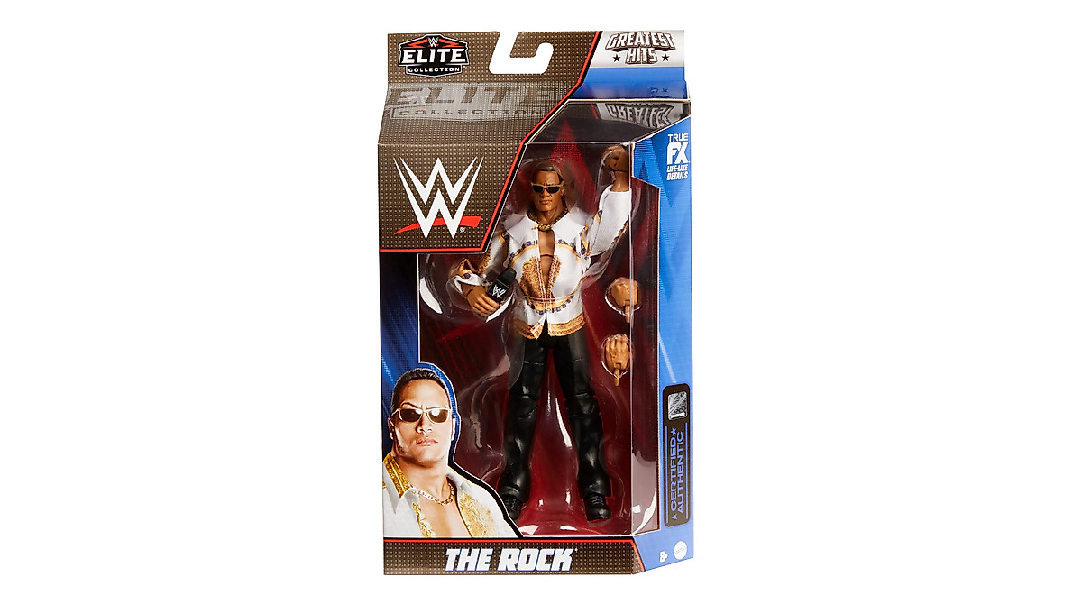 Buy The Rock WWE Elite Greatest Hits Action Figure - Toys & Collectibles