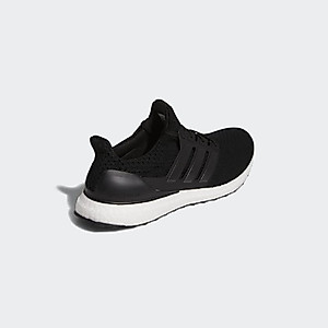 adidas Men's Ultraboost 5.0 DNA Shoes Running, Black/Black/Beam Green, 10