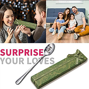 My Nutella Spoon Stainless Steel Spoon, Dessert Cake Nutella Spoon, Gifts for Women, Men, Nutella Lovers, Birthday Christmas Thanksgiving Graduation Housewarming Gifts, Unique Idea Gift