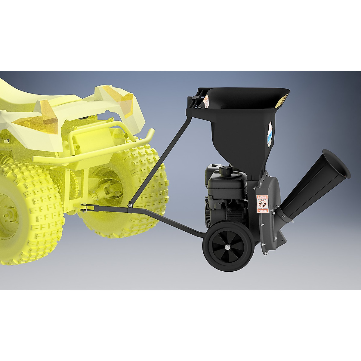 Tow Bar for Patriot Products Wood Chipper