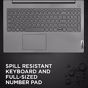 Lenovo 15.6" Laptop for Business, Home, Student (FHD Display, AMD Ryzen 7 7730U (> Intel i7-1355U), 40GB RAM, 1TB SSD), Numeric Keypad, Webcam w/Shutter, RJ-45, Win 11 Pro w/AI Copilot, 2024, Grey