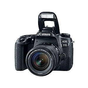 Canon EOS 77D EF-S 18-55 is STM Kit (Renewed)