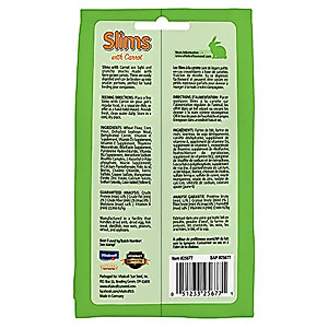 Vitakraft Slims Small Animal Treats - Carrot - Crispy Nibble Stick Treat - 1.76 oz